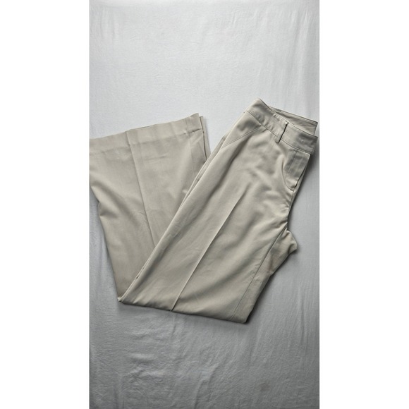 CAbi | Pants & Jumpsuits | Cabi Khaki Flared Stretch Dress Trouser ...